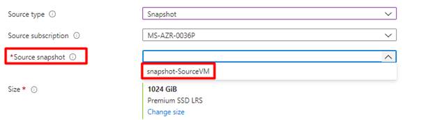 How To Create Azure Virtual Machine Using A Snapshot 9627